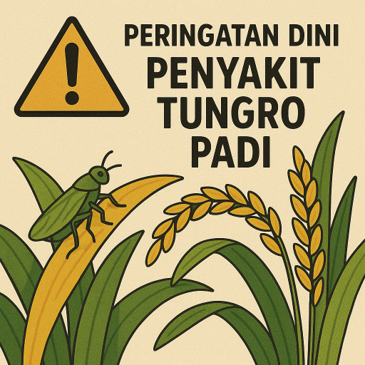 Peringatan Dini OPT Tungro Tanaman Padi Periode 15 April 2025 | SIP Batola